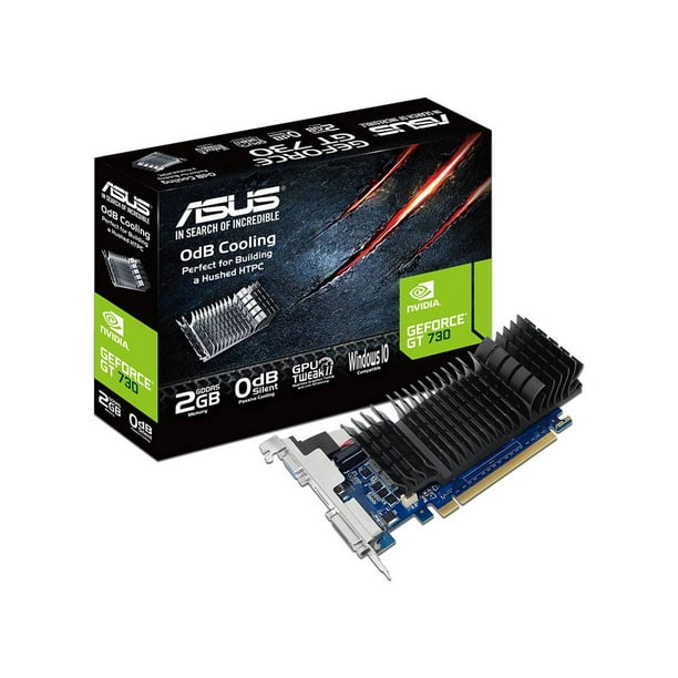 Tarjeta de Video NVIDIA GeForce GT 730 ASUS BRK, 2GB GDDR5, 1xHDMI Asus GT730-SL-2GD5-BRK ...