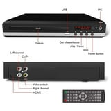 Home DVD Player VCD CD Disc Media Player Machine with AV Output Remote ...