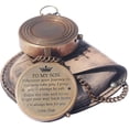 Dad to Son Compass – to My Son Love Dad– Father to Son Gifts ...