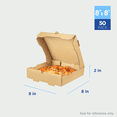 Karat Kraft Pizza Boxes - Grease-Resistant Corrugated Pizza Box ...