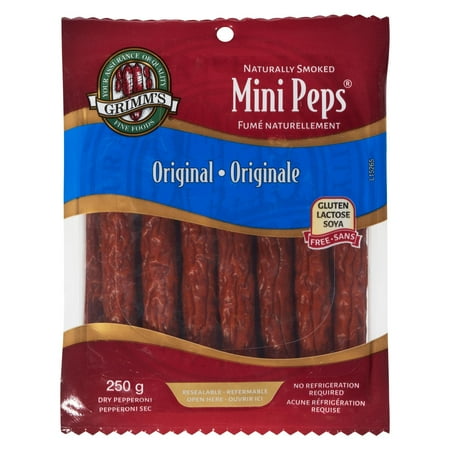 Grimm's (Gluten Free) Original Mini Pepperoni Sticks, No Refrigeration ...