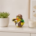 Adventure Camping Duck,Resin Duck Figurine Camping Craft Collectibles ...