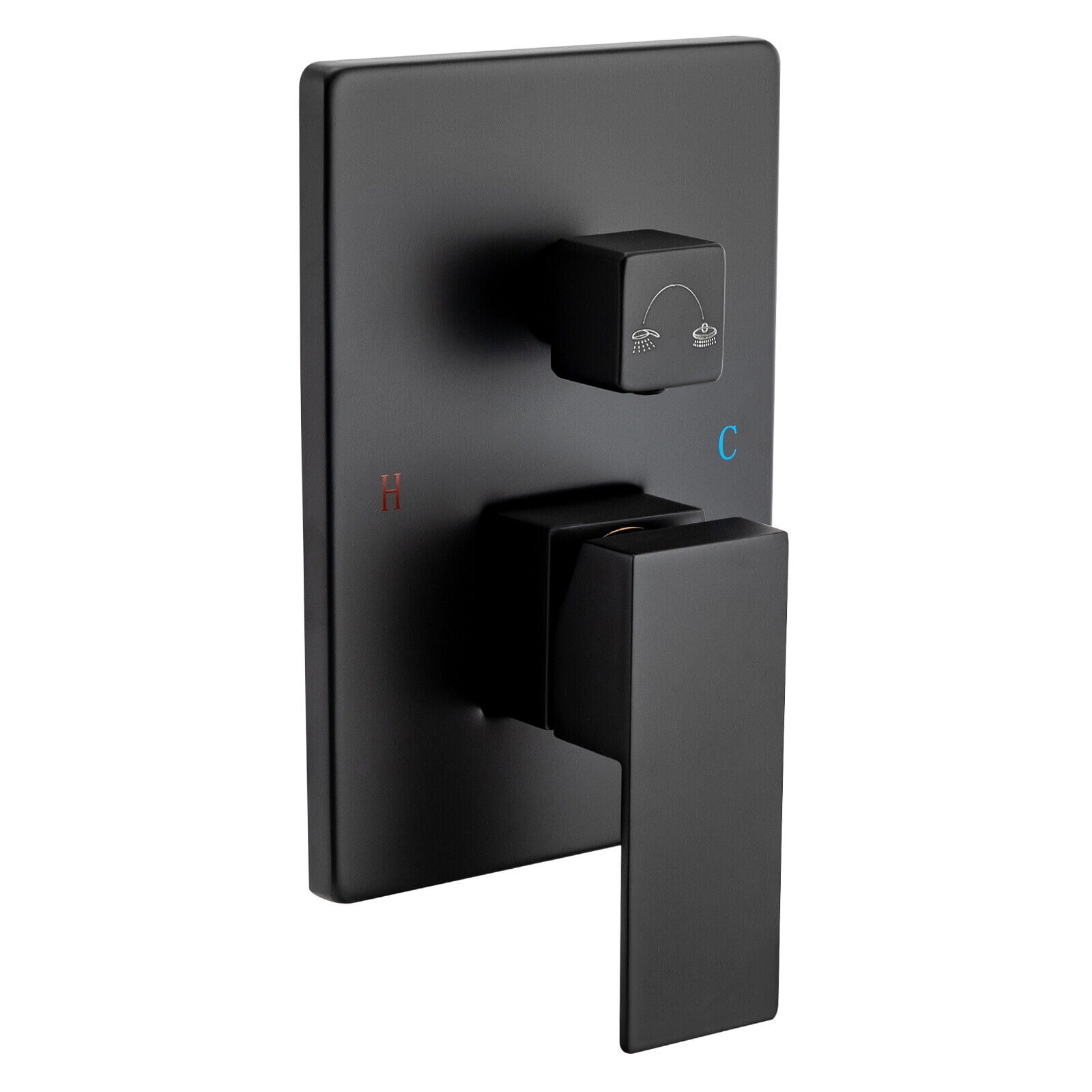 Shower Valve Pressure Balancing Mixer Control 2 Outlet Function Solid ...