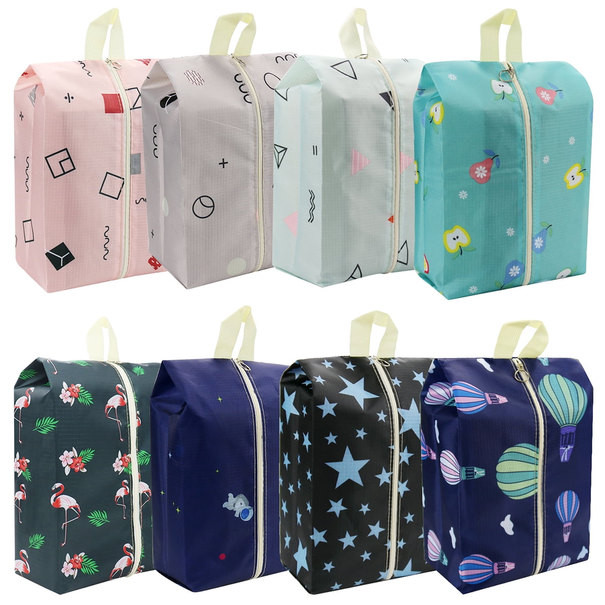 Travel Shoe Bags Waterproof Portable Shoe Storage Pouch with Handle for ...