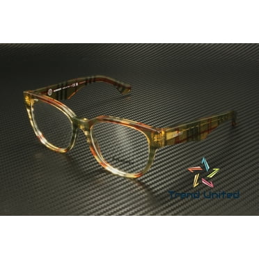 Eyeglasses Burberry BE 2410 4121 Top Black On Vintage Check - Walmart.com
