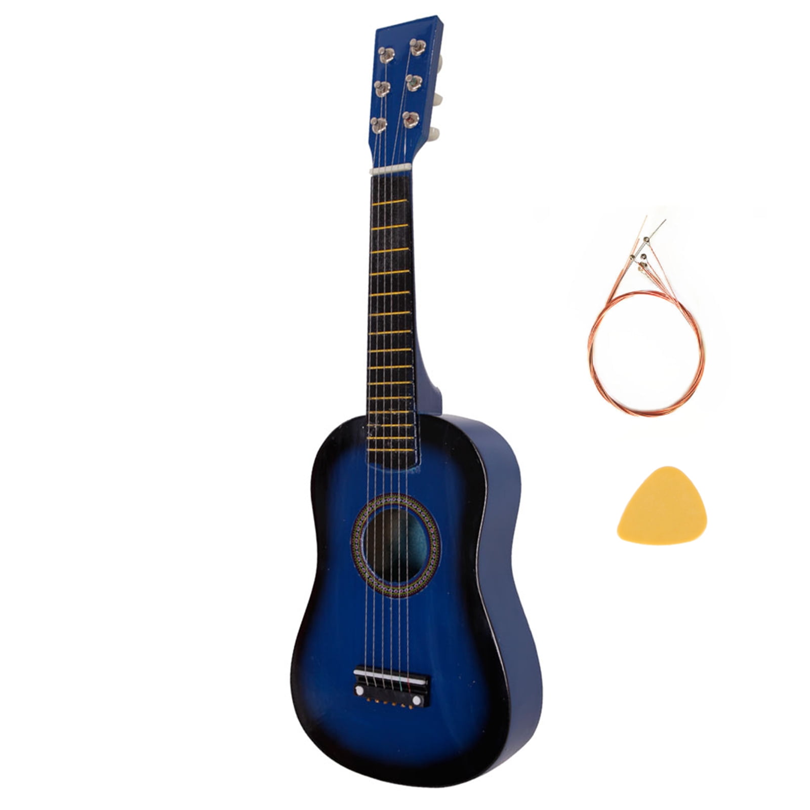 23" Acoustic Guitar Pick Strings Beginner Guitar Starter Kit with ...