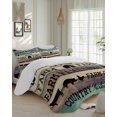 4 Piece Duvet Cover Set Full, Farmhouse Chicken Cow Pig Soft Breathable ...