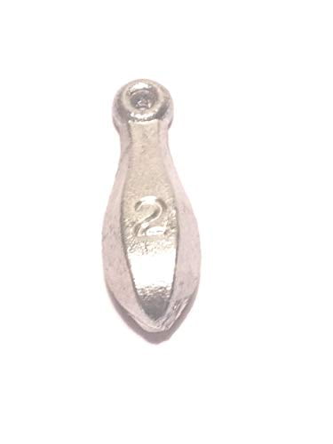 Fishing Glass Bank Sinker 2 oz (10 Count) Sinker Fishing Weights ...