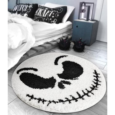 Halloween Scream Tufted Rug Handmade Horror Character Rugs Decoration ...