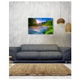DecorArts - River Landscape - Giclee Canvas Prints for Wall Decor ...