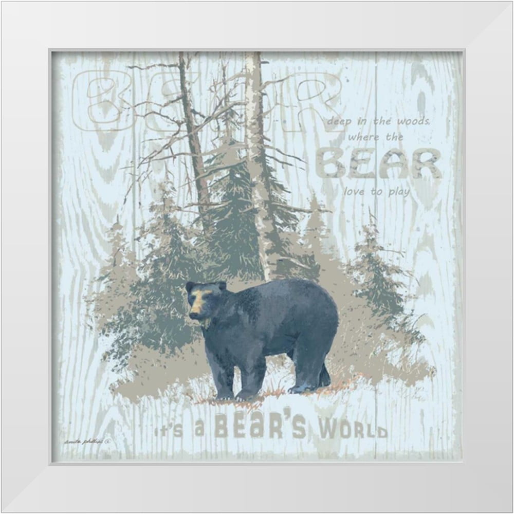 Phillips, Anita 15x15 White Modern Wood Framed Museum Art Print Titled ...