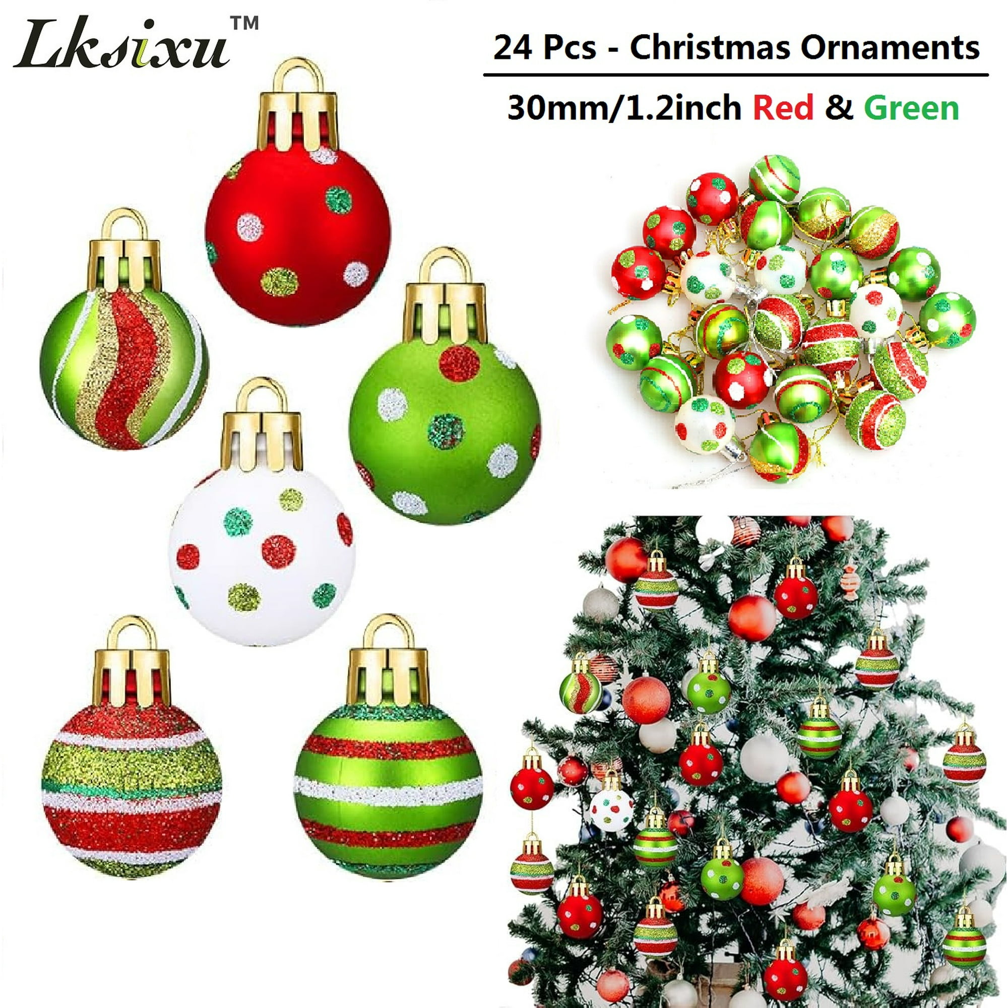 Click here for Topllc 24 Pcs Christmas Balls Ornaments  Christmas... prices