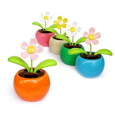 Solar Dancing Flowers and Bugs in Assorted Color Pots ,Plastic Bobble ...