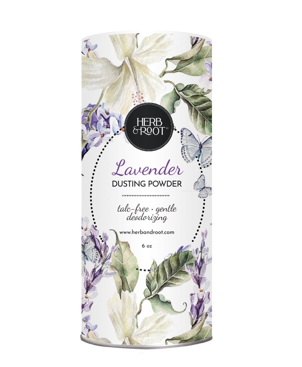 Herb & Root Lavender Fragrance Dusting Powder for Women or Men ...