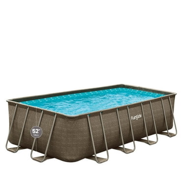 Funsicle 13' x 7' Swimming Pool, Rectangular Oasis Designer Above ...
