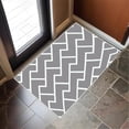 2 Pcs Front Door Mat, Non-Slip Rubber Backing, Dirt Resistant and ...