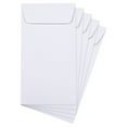 JAM Paper #7 Coin Envelopes, 3 1/2 x 6 1/2, White, 50 per Pack ...