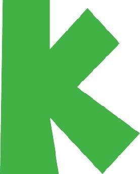 Funny Colorful Alphabetical Letter K Cartoon Character Wall Art Sticker ...