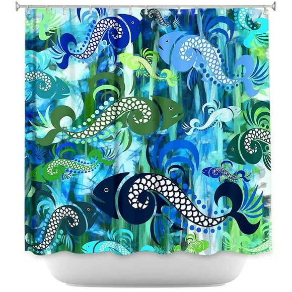 Fish Shower Curtain