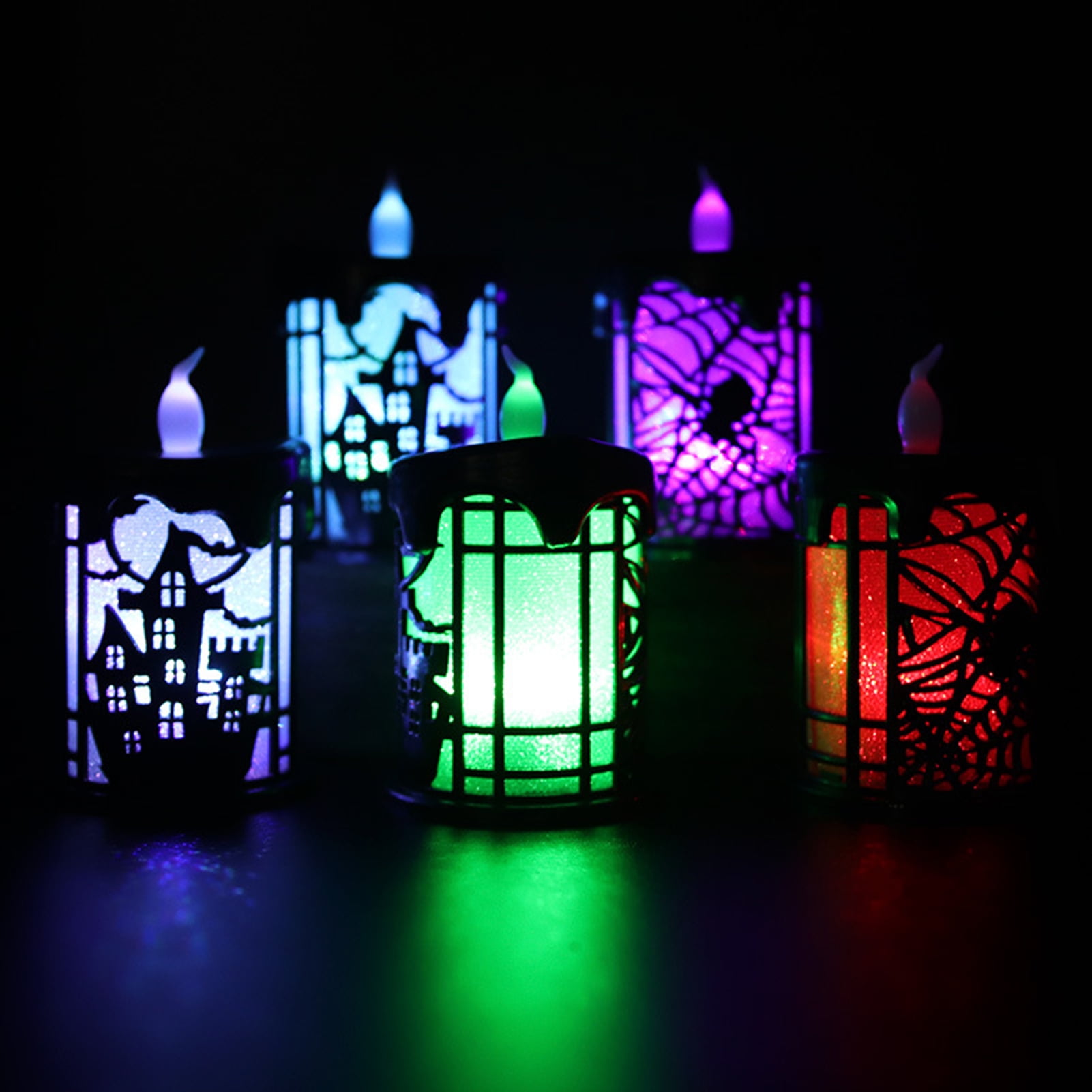 Cheer US Decorative Candle Lantern with LED Flameless Candle and Timer ...