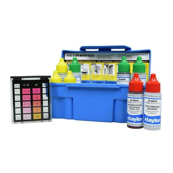 Taylor Technologies DPD Deluxe Test Kit 18547 - Walmart.com - Walmart.com