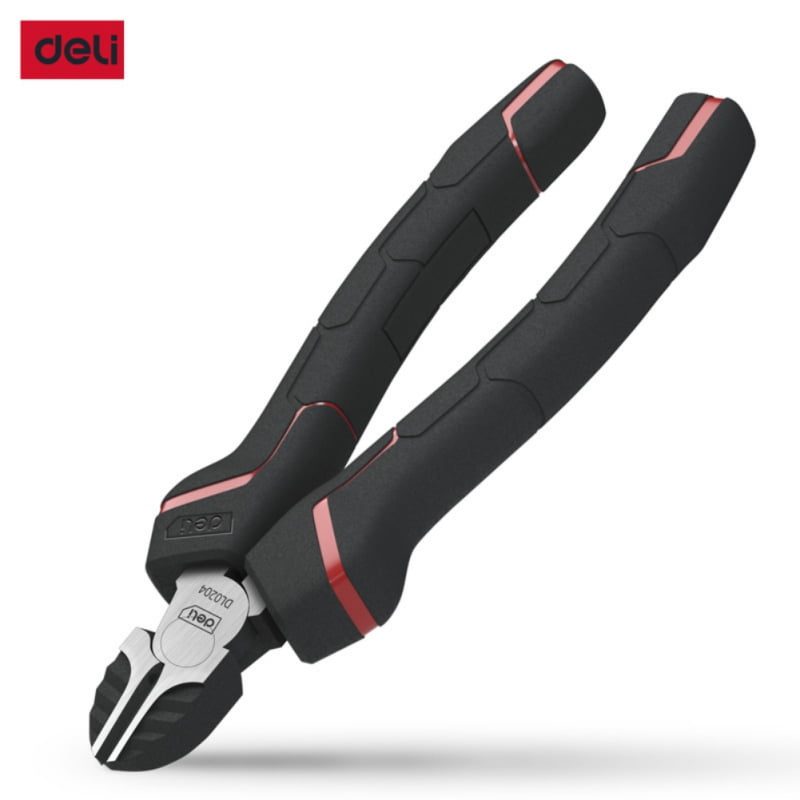 Deli Diagonal Pliers Wire Cutters 6-Inch Professional Labor-Saving Wire ...
