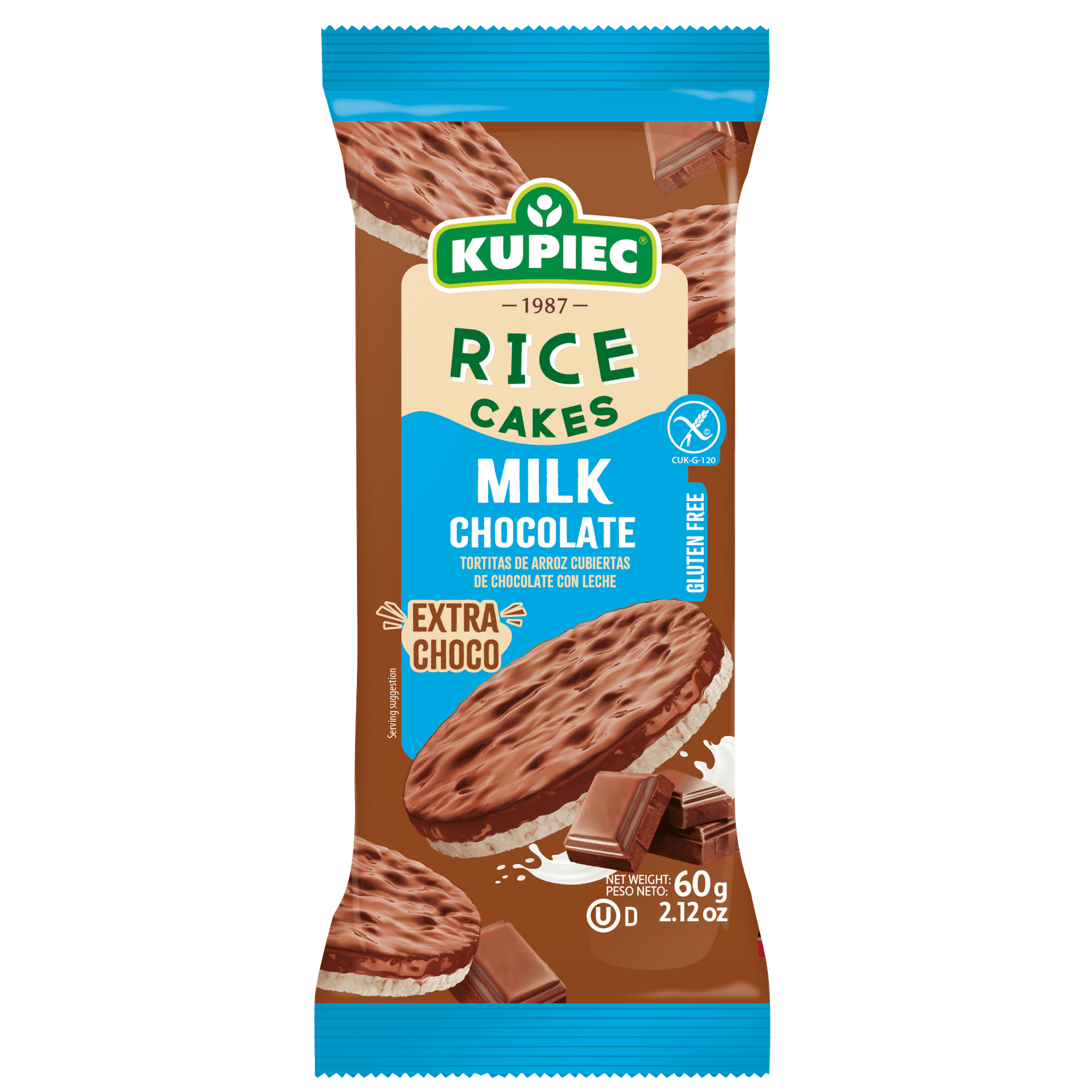 Click here for Kupiec Gluten-Free Milk Chocolate Rice Cakes  60g... prices