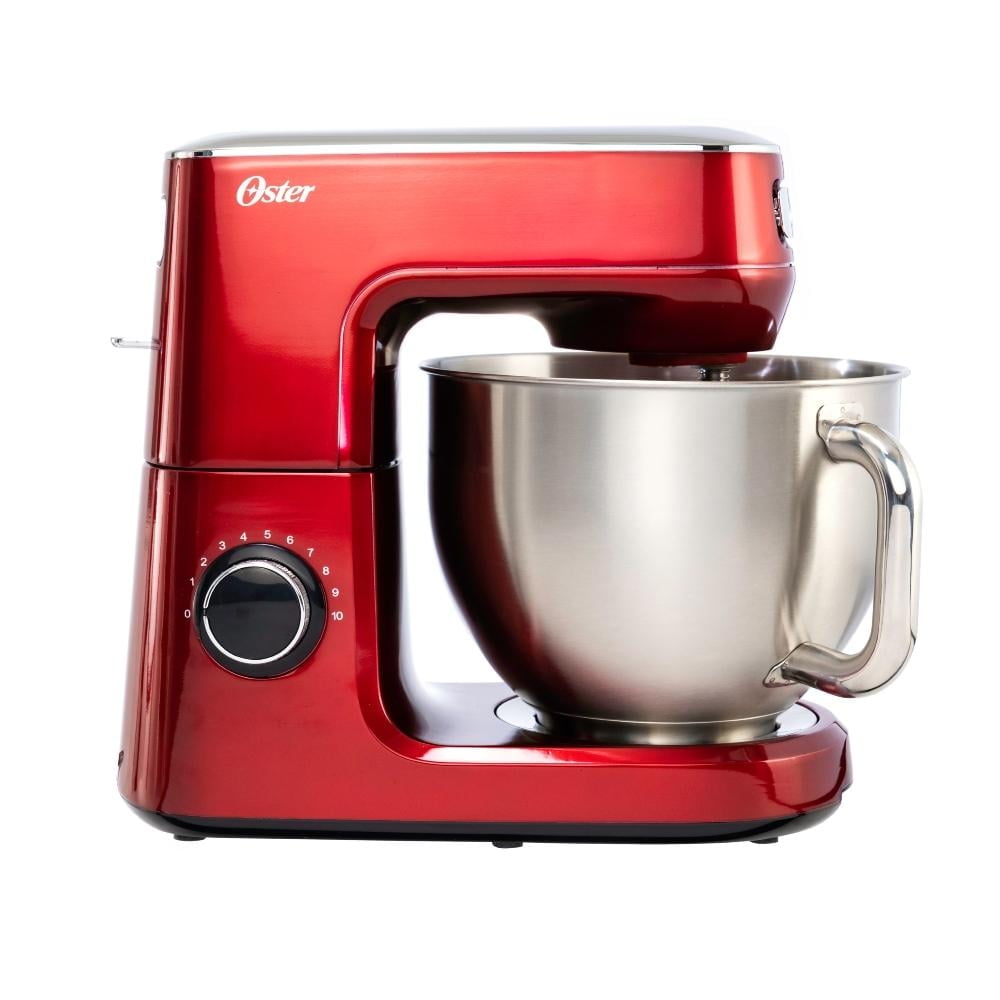 Batidora Planetaria Oster de 10 velocidades, Tazón de Acero Inoxidable, Roja | Bodega Aurrera en ...