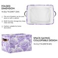 2PCS Square Storage Basket Home Storage Bins Bedroom Storage Basket ...