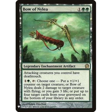 MtG Mystery Booster / The List Rare Bow of Nylea #153 - Walmart.com
