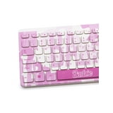 Barbie Wired USB Keyboard with 108 Keys, Full Number Pad, Compatible ...
