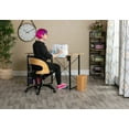 Sew Ready Pivot Sewing Machine Table with Swingout Storage Panel, Black ...
