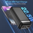 50000mAh Power Bank with LED Light & Digital Display, 22.5W Fast ...