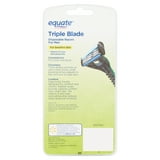 Equate Triple Blade Disposable Razors for Men, 4 count - Walmart.com