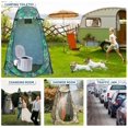 Portable Toilet for Camping with Pop-Up Privacy Tent,Portable Potty for ...