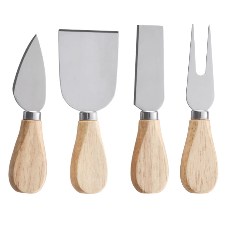 Click here for Belabelo Cheese Knife Set Of 4 With Wooden Handle prices