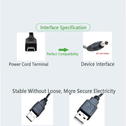Buy K-MAINS USB DC Charging Charger Cable Cord Replacement For HKC ...
