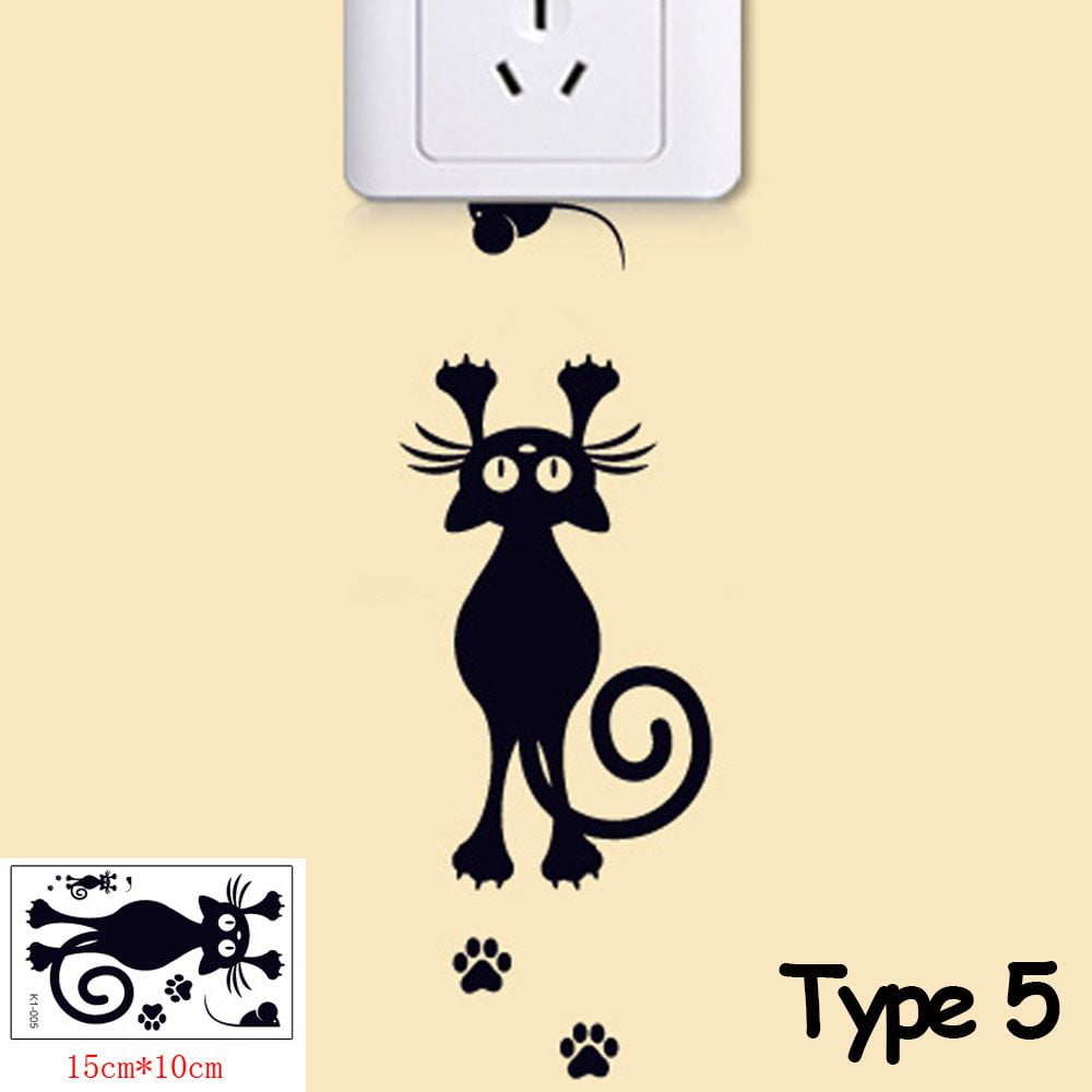1 PC Vinyl Kids Rooms Mural Art Decal Switch Stickers Wall Sticker ...