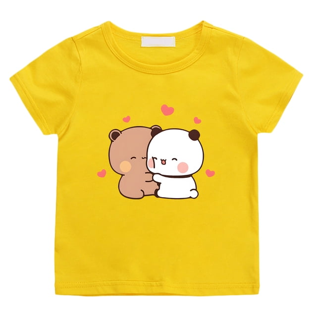 Click here for Zjiayi Panda Bear Bubu And Dudu Cute T Shirt Kids... prices