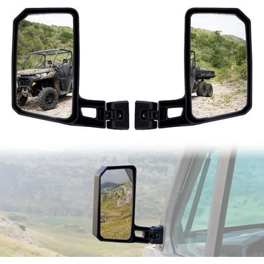Cipa 01140 Utv Utility Vehicle 4.625 X 7.75 Inch Adjustable Side Mirror ...