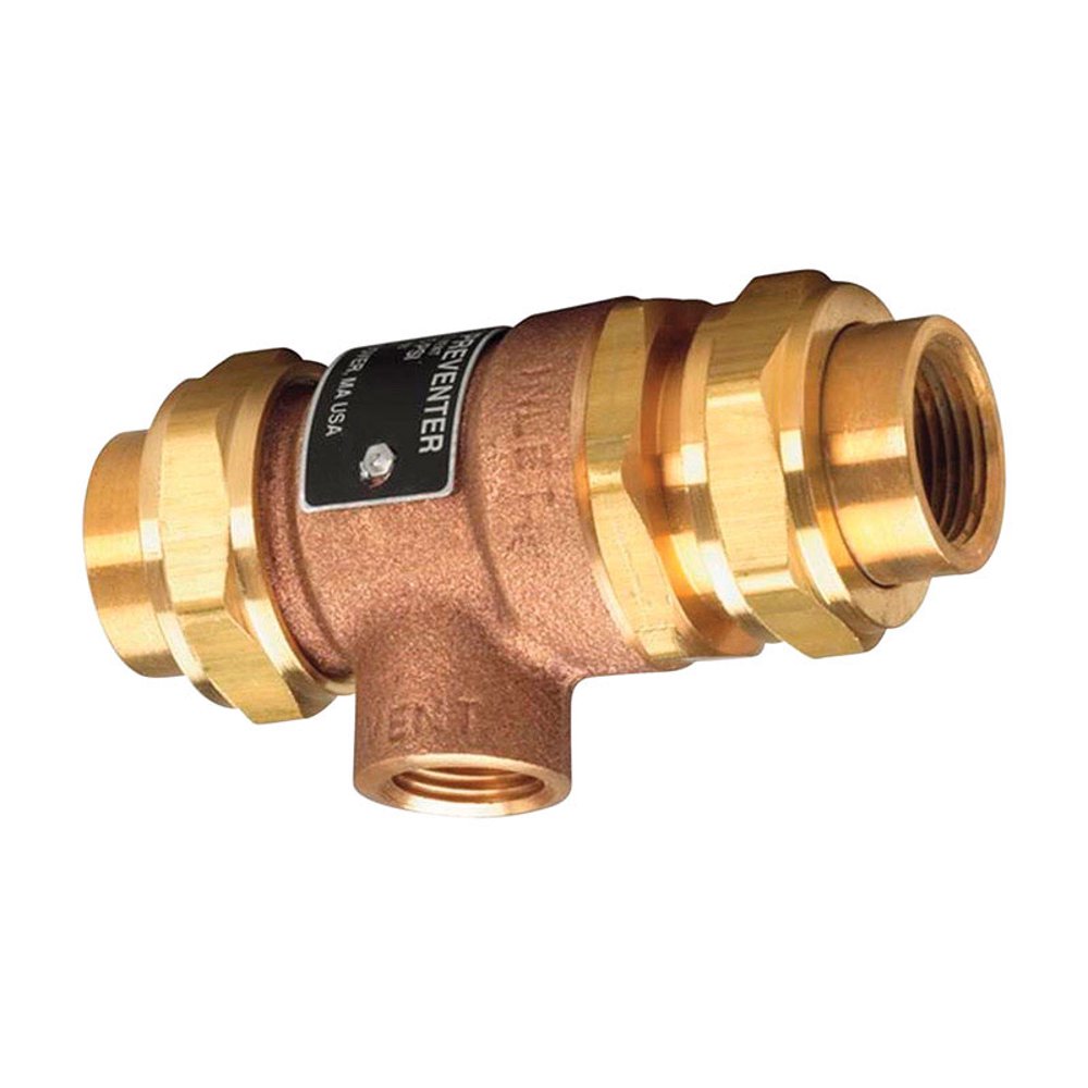 Watts 1/2 in. D X 1/2 D Brass Double Check Valve - Walmart.com ...