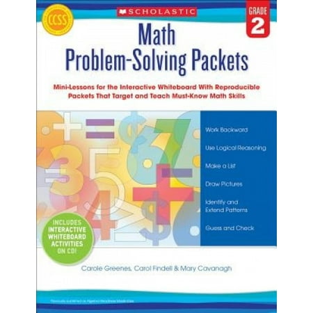 Math Problem-Solving Packets, Grade 2: Mini-Lessons for the Interactive ...