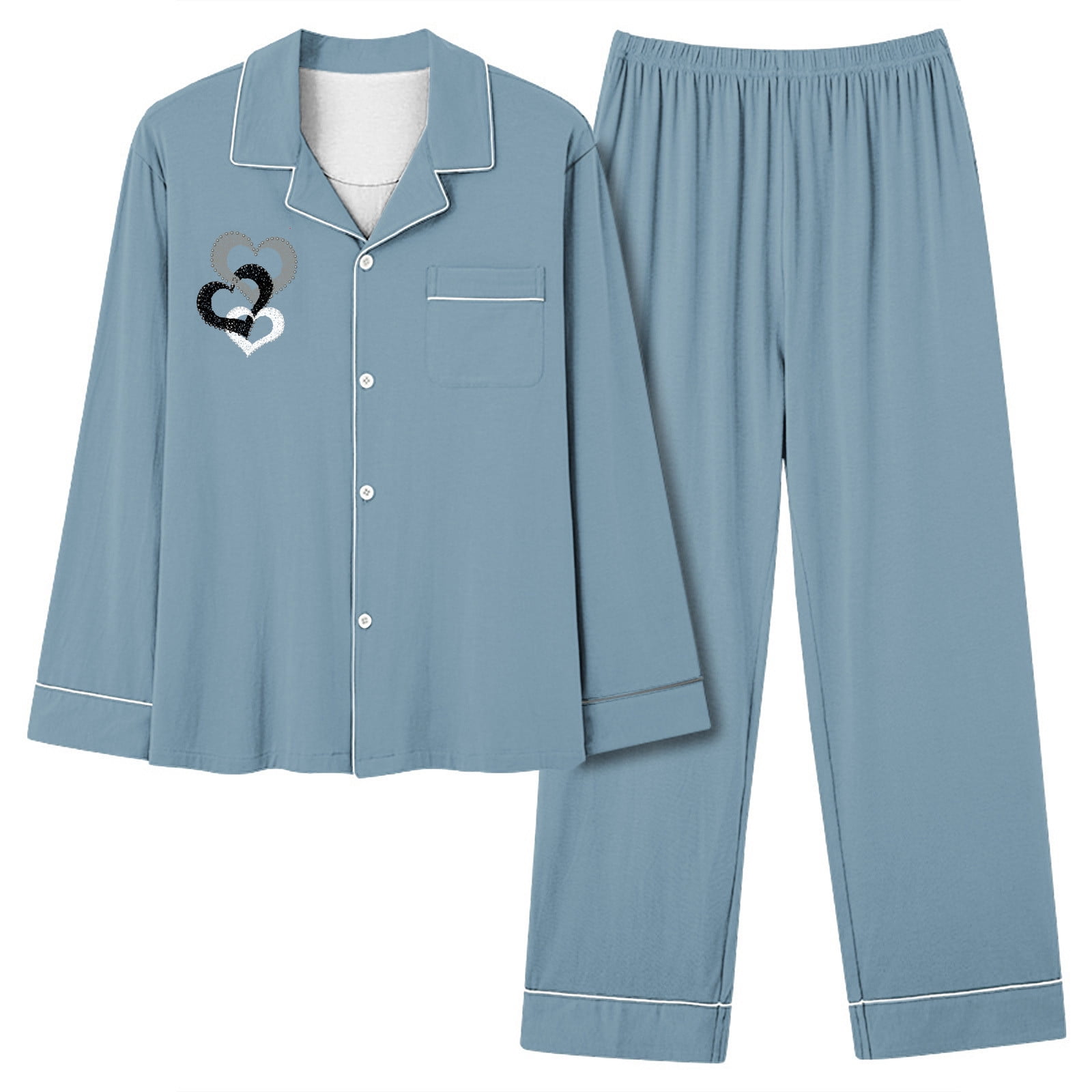 Click here for Faiwad Women Pajama Sets 2 Piece Lounge Sleepwear... prices