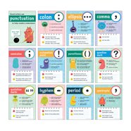 Carson Dellosa Education Punctuation Mini Posters, Set of 12 - Walmart.com
