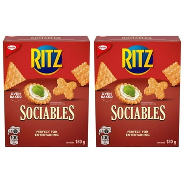 Ritz Healthy Low Sodium Crackers, Fat Free Snack, 200g/7oz. Imported ...