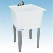 Mustee UtilaTub 20-Gallon Floor-Mount Laundry/Utility Tub, Sinks 33 X ...