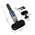 cpengpj ABS Handheld Vacuum Cleaner, USB Rechargeable with 12000Pa ...