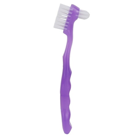 Denture Toothbrush,False Teeth Cleaning Brush Double Sided Denture ...