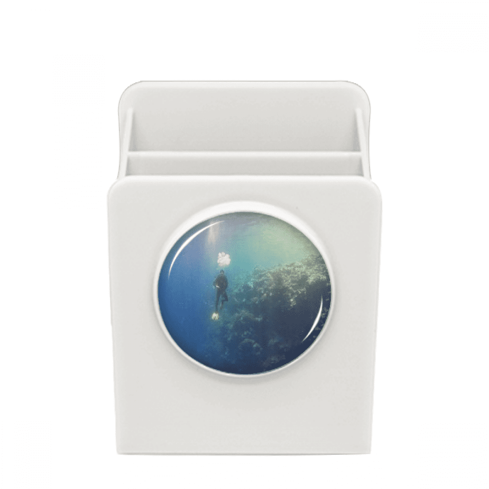 Ocean Water Diving Science Nature Picture Desk Pencil Holder Cup Pen ...