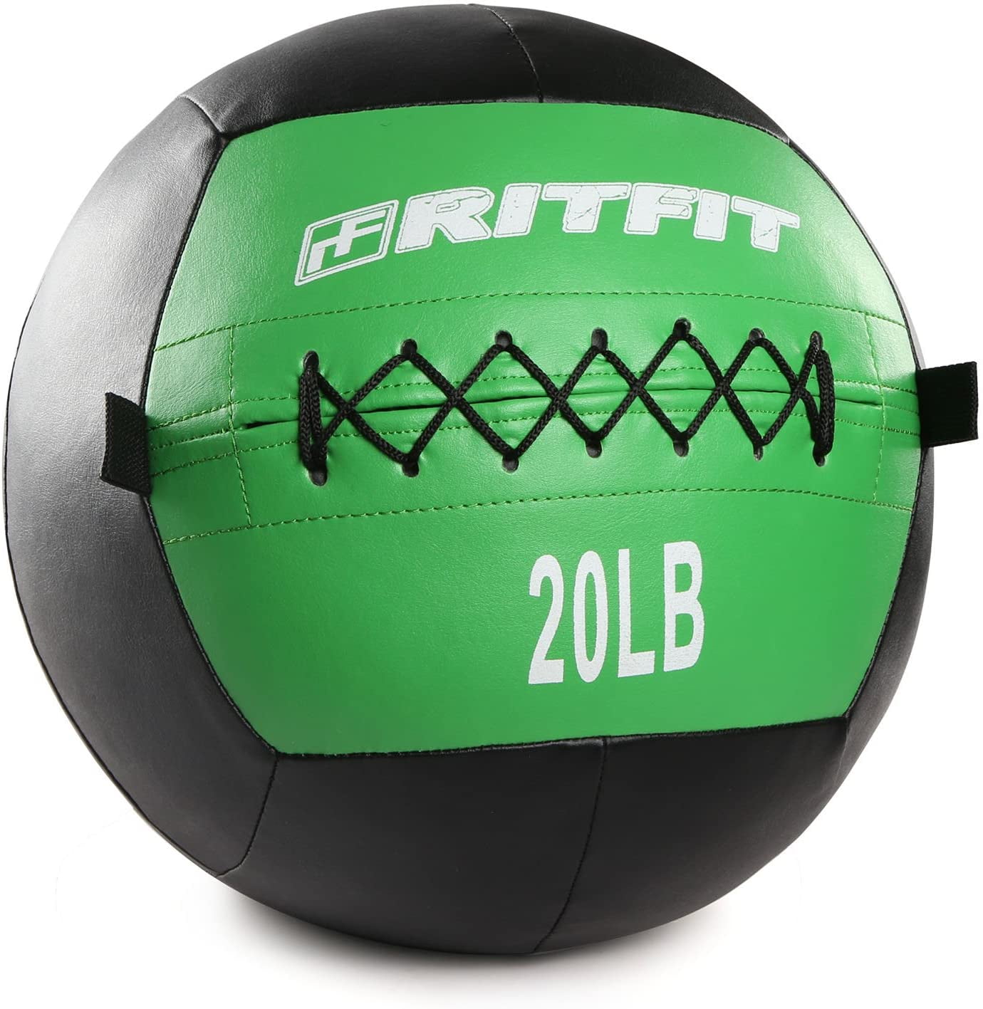 RitFit 20lb Soft Medicine Ball / Wall Ball for Strength and ...
